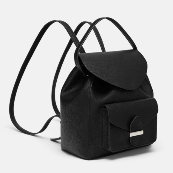 Zara | Bags | Zara Backpack In Black | Poshmark
